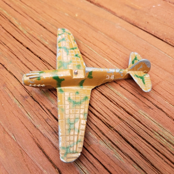 Source Unknown | Accents | Vintage Small Metal Airplane P4 Flying Tiger ...
